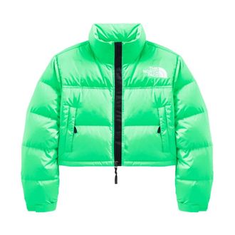 The North Face Femme, Vestes, Vert, Taille: 42 FR Nuptse Short Jacket