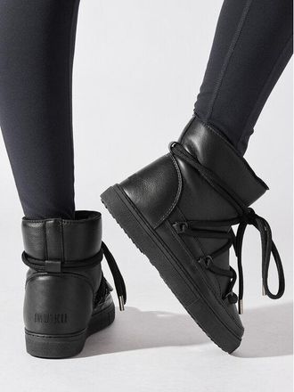 INUIKII Schneeschuhe Full Leather 75202-087 Schwarz