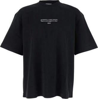 Off-white Homme, Tops, Noir, Taille: S T-shirts et Polos Skate Statement Noirs