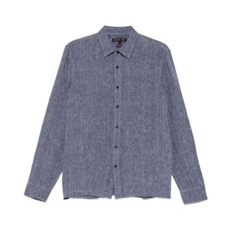 Michael Kors Homme, Chemises, Bleu, Taille: L Casual Chemises