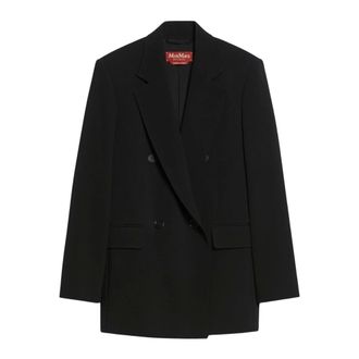 Max Mara Femme, Vestes, Noir, Taille: 34 FR Veste Mirella &Eacute;l&eacute;gante pour Femmes