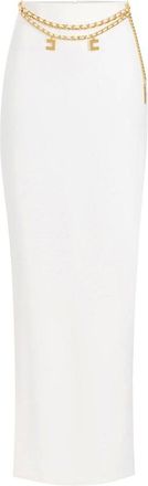 Elisabetta Franchi Damen, R&ouml;cke, Beige, 2XLGr&ouml;&szlig;e