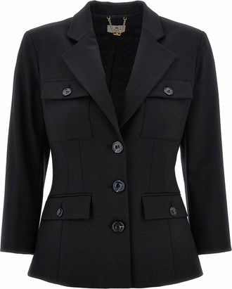Elisabetta Franchi Blazer - Schwarz