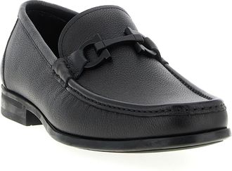 Ferragamo Grandioso 2 Loafers - Black