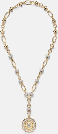 Foundrae Halskette Lovestrunk Commitment aus 18kt Gelbgold mit Diamanten