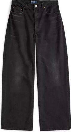 Polo Ralph Lauren Femme, Jeans, Noir, Taille: W26 Wide-Leg Crop Jean