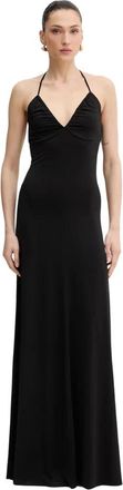 Silvian Heach Femme, Robes, Noir, Taille: 38 FR Robe Maxi Visiom