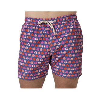 MC2 Saint Barth Herz Motiv Trompe-loeil Badeanzug - - Swimwear - Herren - Lila - L