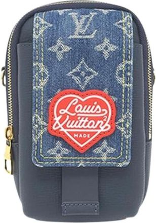 Louis Vuitton Pre-owned Phone Pouch - Femme - Pre-owned - Bleu - Taille: ONE Size