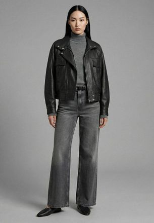 Ricano Lederjacke Sonja Handgefertigt aus hochwertigem Lamm Nappa Leder