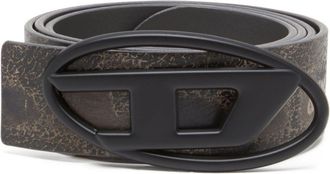 Diesel x Damiano David ceinture B-1DR REV DD - Marron