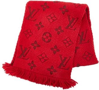 Louis Vuitton Pre-owned Canvas Scarf - Femme - Pre-owned - Rouge - Taille: ONE Size