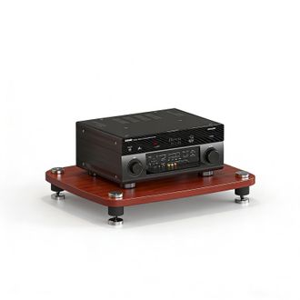 Generic HiFi Regal 4-stufiges Audio-Regal, HiFi-Lautsprecherbox Mit Vibrationsd&auml;mpfung, Offene Ablagefl&auml;che, Modulares Design, Robust, for Gaming, Wohnzimmer 