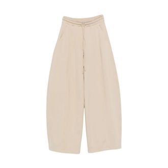 Max Mara Barrel-leg Hose - - Trousers - Damen - Beige - 2XS