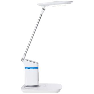 Brilliant Rubia LED Tischleuchte wei&szlig;