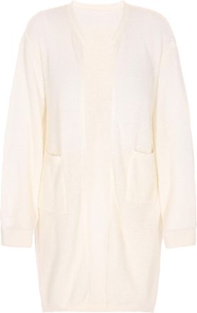 Dreimaster Dreimaster Strickjacke Frauen cremefarben