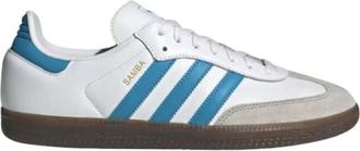 adidas Baskets Superstar Foundation Cf I unisexes pour enfant, Blanc Shock Cyan, 42 EU