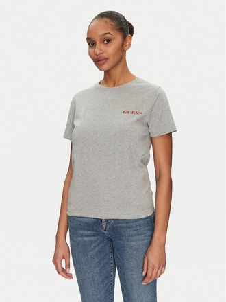 Guess T-Shirt W5RI04 I3Z14 Grau Regular Fit