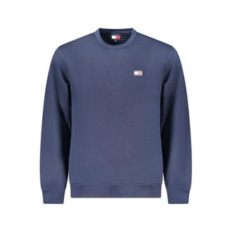 Tommy Hilfiger Blaues Baumwoll-Herren-Sweatshirt