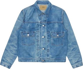 Edwin Denimjacke - - Jackets - Herren - Blau - L