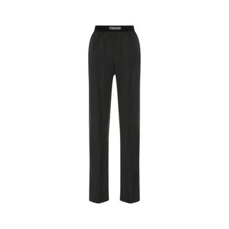 Tom Ford Femme, Pantalons, Noir, Taille: 40 FR Pantalon &Eacute;l&eacute;gant