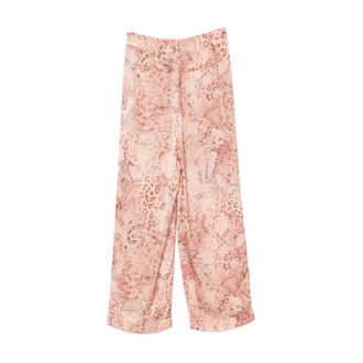 BA&SH Femme, Pantalons, Rose, Taille: 40 FR Wide Pantalons
