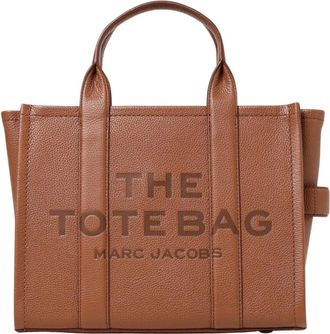 Marc Jacobs Femme, Sacs, Brun, Taille: ONE Size The Tote Bag Leather Tote