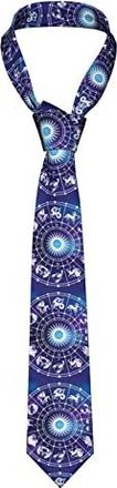 Generic Cravate Jumusi Zodiaque Romain Capricorne Classique Tie &Eacute;l&eacute;gant Cravates Homme Pour &Eacute;v&eacute;nements Mariage C&eacute;l&eacute;brations