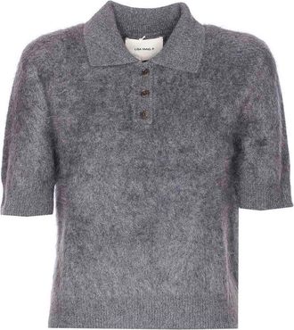 Lisa Yang Rundhalspullover - Grau