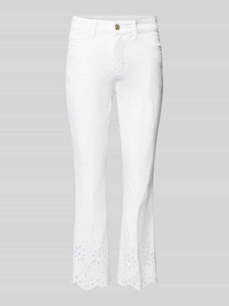 M.A.C Hose mit Lochstickerei Modell KICK
