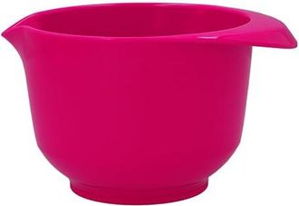 RBV BIRKMANN Birkmann, Rühr- und Servierschüssel, Electric Pink, 12,5×16×9,5?cm - 0,75L, recycelbarem PET, kratzbeständig, spülmaschinen- und mikrowellengeeignet