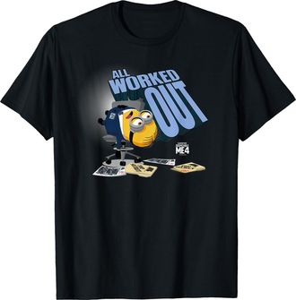 MINIONS Minions Despicable Me 4 AVL All Worked Out T-Shirt