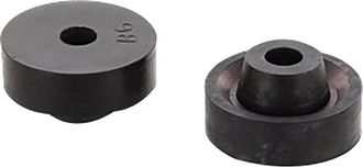 No Brand No Brand - Gummistopfen EPDM-Dichtung &oslash; M10 Gummipuffer f&uuml;r Stockschrauben, schwarz