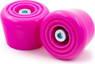 Rio Roller Rollschuh-Bremsstopper, Unisex, Erwachsene Einheitsgröße Rosa