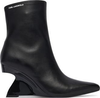 Karl Lagerfeld Stiefeletten KARL LAGERFELD Waverly KL34645 Schwarz