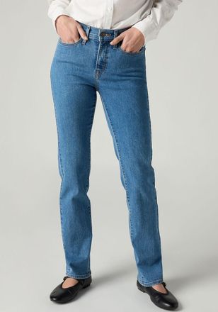 Levi's Gerade Jeans LEVIS 314 Shaping Straight, Damen, Gr. 32, L&auml;nge 32, we have arrived, Denim/Jeans, Obermaterial: 80% Baumwolle, 19% Polyester, 1% Elastha