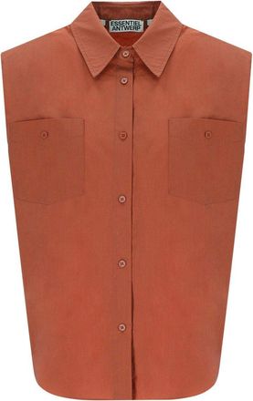 Essentiel CHEMISE SANS MANCHES JOL ROUGE ETRUSCAN ESSENTIEL ANTWERP