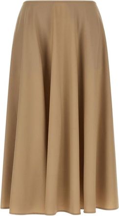 Moschino Stretch Wool Skirt - - Skirts - Damen - Beige - XS