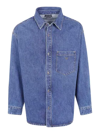 Emporio Armani Chemise - Bleu