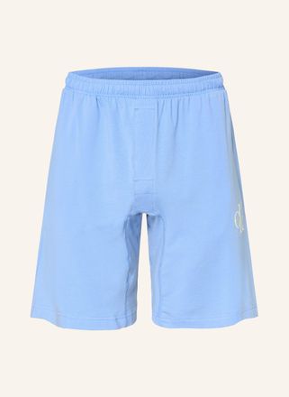 Calvin Klein Schlafshorts Monogram blau