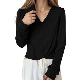 Generic Soldes Chemisiers Femme Chemisier Rose Noire Norv&eacute;gien L&eacute;ger Cotel&eacute; M&eacute;rinos Blancs Cape Kangourou Viscose Nuage Prune Torsade Ajust&eacute;e Soiree Blazer Mu