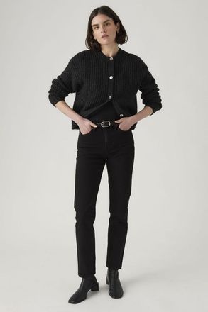 Levi's Wedgie Slim Jeans - Damen - Schwarz / Schwarz