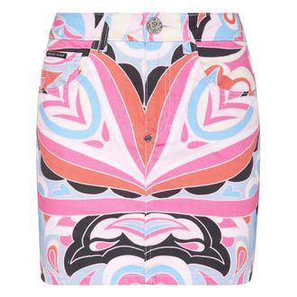 Philipp Plein Damen, R&ouml;cke, Mehrfarbig, SGr&ouml;&szlig;e