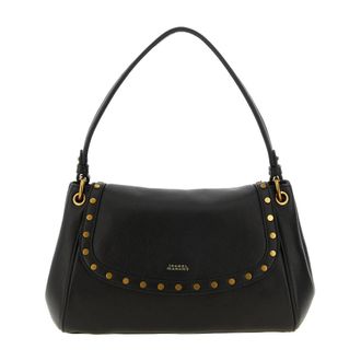 Isabel Marant Besetzte Leder Umh&auml;ngetasche - - Bags - Damen - Schwarzk - ONE SIZE