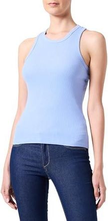 Pieces PCRUKA Boxer Tank Top Noos Débardeur, Hydrangea, M Femme