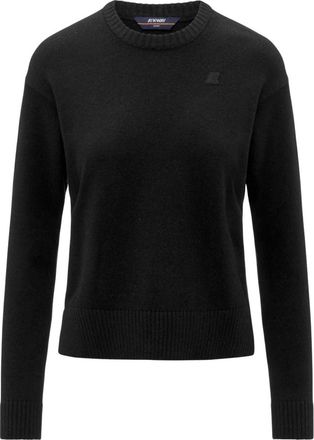 K-Way Femme, Pulls, Noir, Taille: 40 FR Domitine Cotton Cashmere