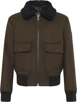 Belstaff Blouson Welder aus einem Woll-Mix mit abnehmbarem Kragen in