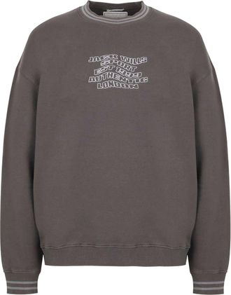Jack Wills Sweatshirt f&uuml;r Herren, &Uuml;berschnittene Schulter, leger (Schiefer)