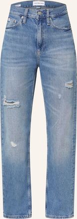 Calvin Klein Jeans Destroyed Jeans blau