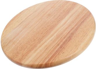 NUOBESTY Runde Sitzfl&auml;che 35cm aus Massivholz f&uuml;r Barhocker mit Stabiler Holzkonstruktion und Pflegeleichter Oberfl&auml;che Geeignet f&uuml;r Caf&eacute;s und Zuhause